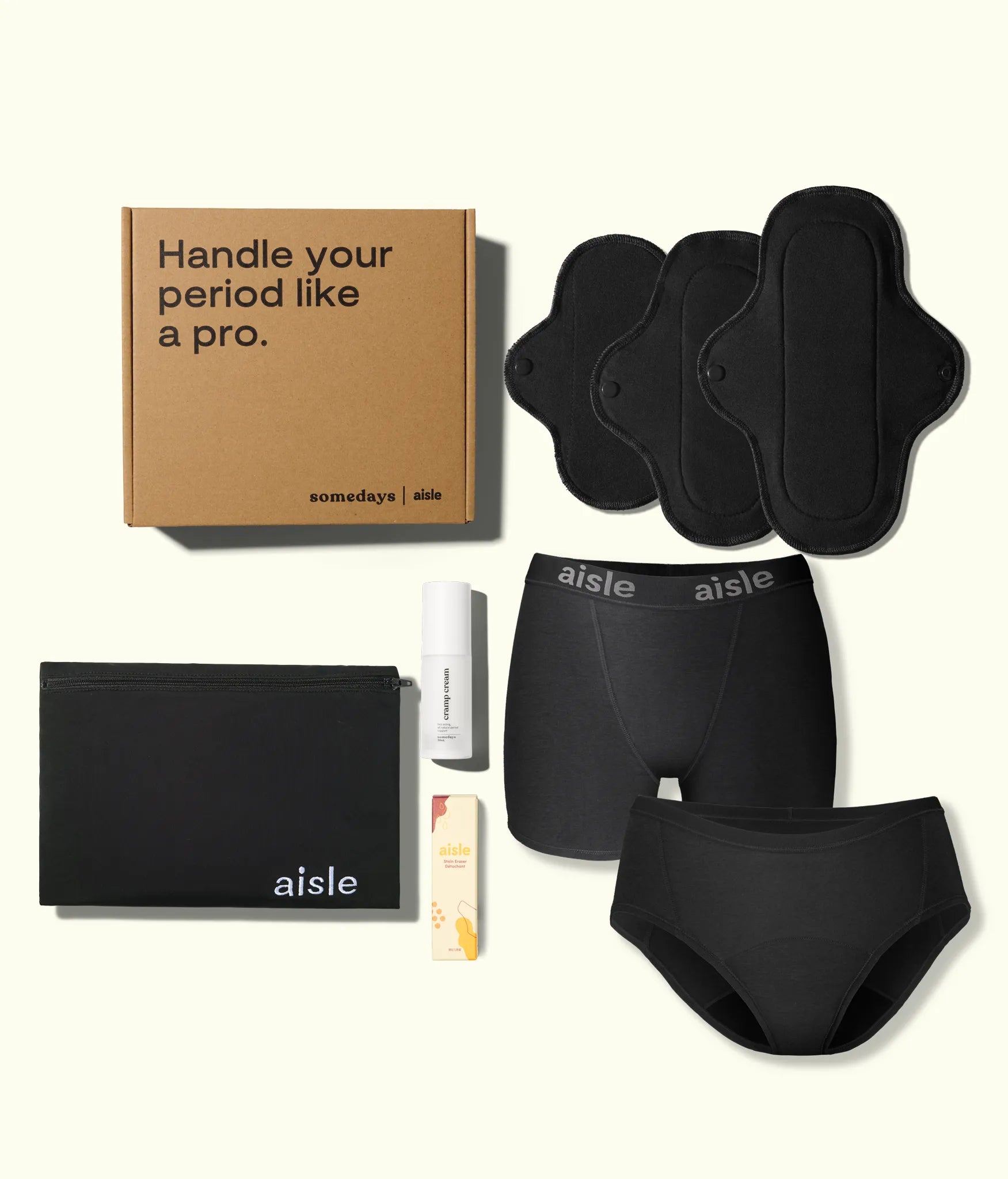 Reusable Period Starter Kit for First Periods & Sustainable Care | Aisle