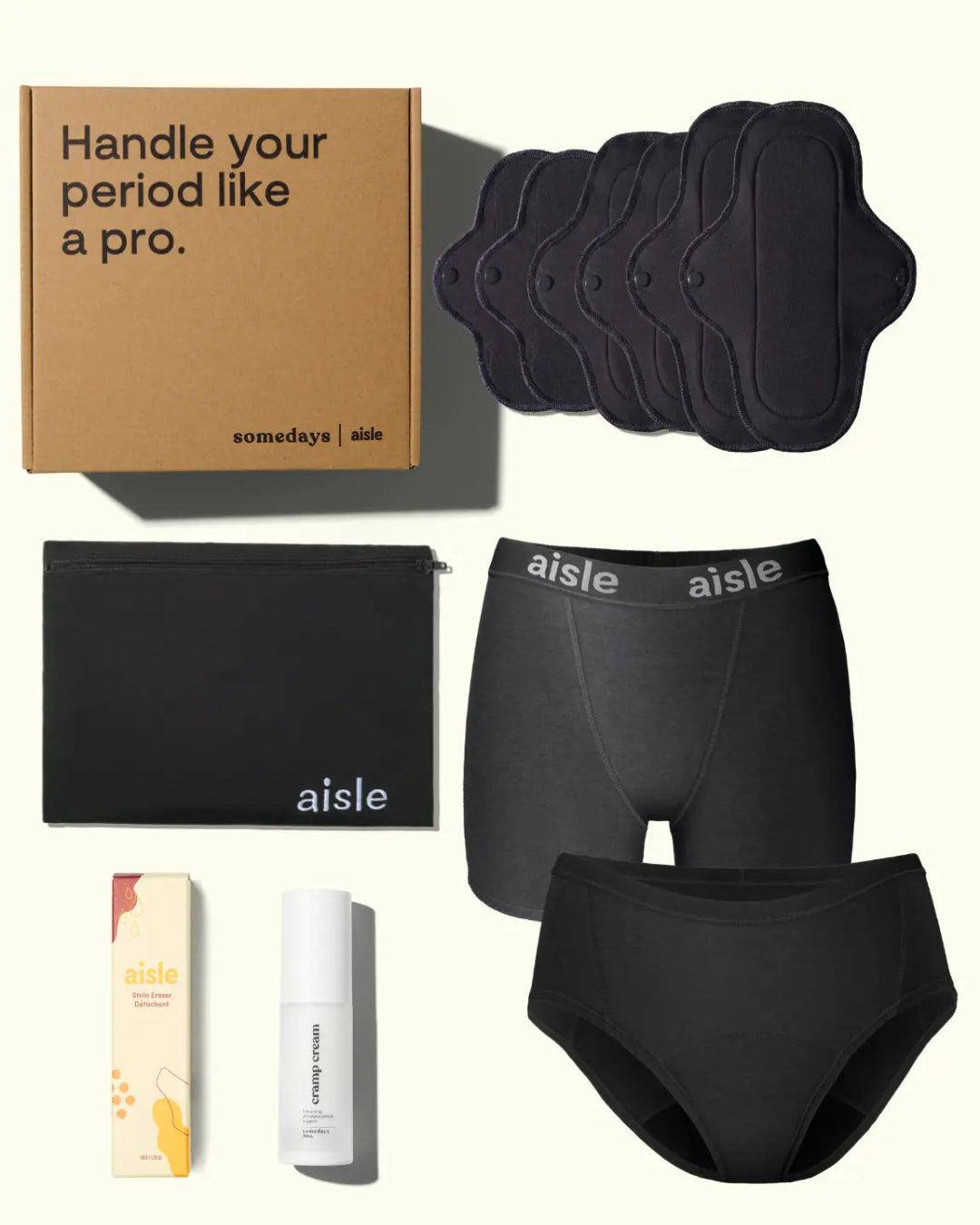 Reusable Period Starter Kit for First Periods & Sustainable Care | Aisle